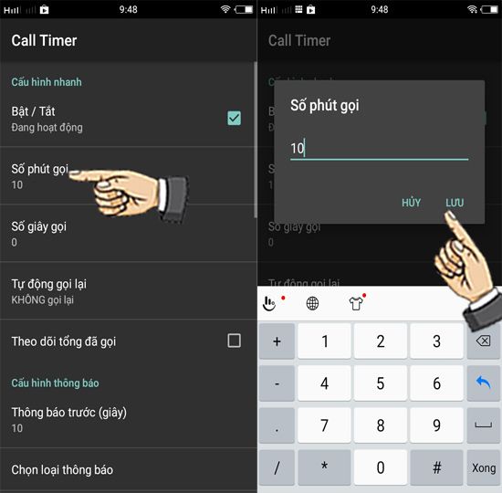Setting Time Limits for Calls on Vivo Y55s - Mytour